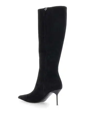 Paris Texas Lidia Boot 70 Boots With High Heel And Leather Sole, Black - Multicolor