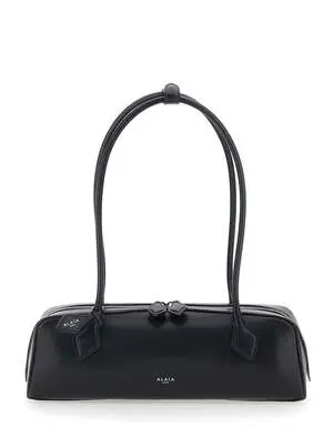 Alaïa Shoulder Bag Teckel In Leather And Black Color For - Multicolor