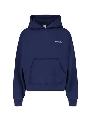 Sporty & Rich Hoodie With Logo