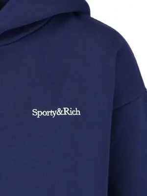 Sporty & Rich Hoodie With Logo