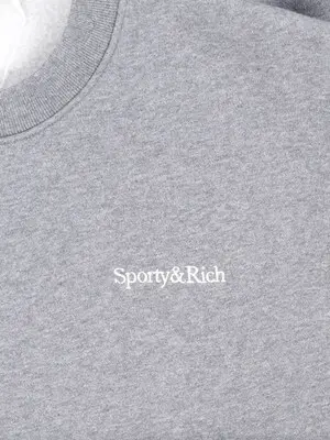 Sporty & Rich Sweatshirt With Logo