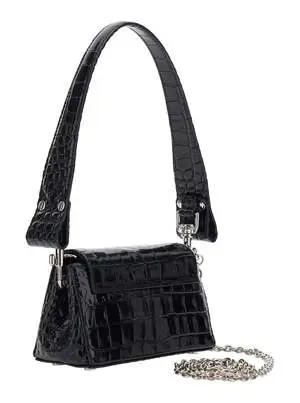 VIVIENNE WESTWOOD Handbag 'hazel' With Black Leather Details - Multicolor