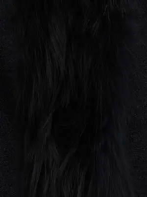 Fendi Vest Wool Boucle+fox - Multicolor