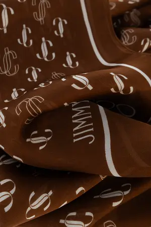 JIMMY CHOO Silk Scarf