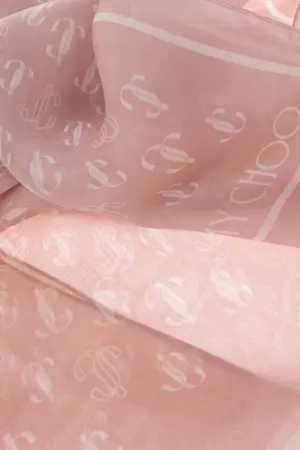 JIMMY CHOO Silk Scarf