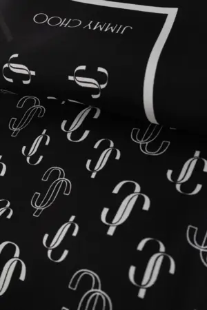 JIMMY CHOO Silk Scarf