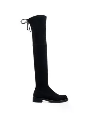 STUART WEITZMAN Giseleland Tie-back Over-the-knee Boots - Black