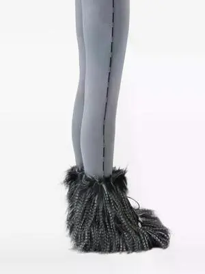 Gcds Faux-fur Ankle Boots