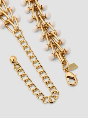 KENNETH JAY LANE 18k Gold-plated Link Chain Necklace