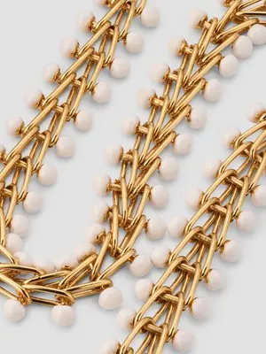 KENNETH JAY LANE 18k Gold-plated Link Chain Necklace