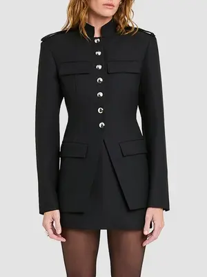 NICHOLAS THE LABEL Lillith Longline Military Jacket