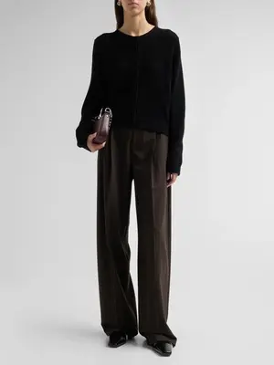 Vince Mixed-media Cardigan