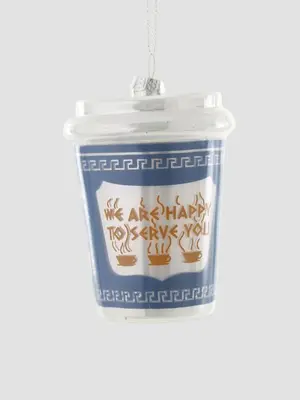 CODY FOSTER & CO We Are Happy To Serve You Ornat - Multi