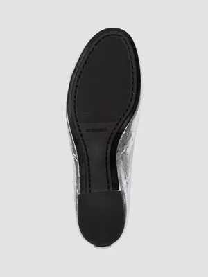 Bernardo Barbara Ballet Flats - Silver