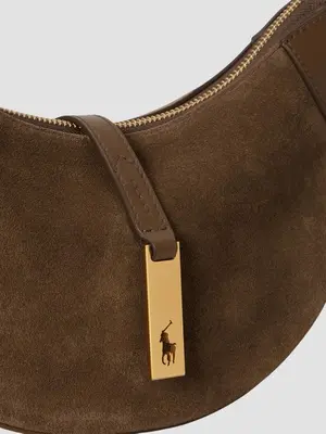 Polo Ralph Lauren Suede Shoulder Bag