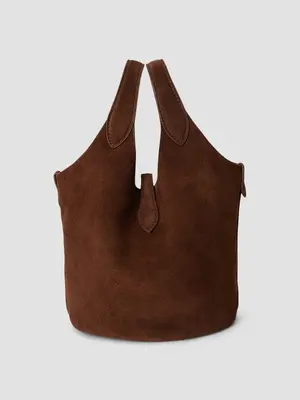 Polo Ralph Lauren Mini Suede Bucket Bag