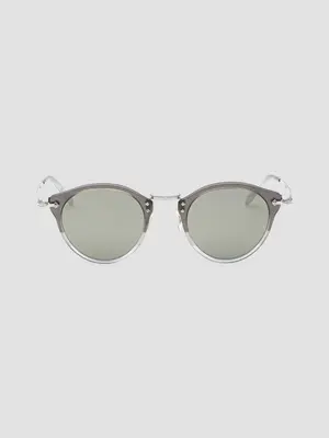 Oliver Spencer 49mm Round Sunglasses