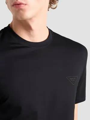Prada Stretch Cotton T-shirt