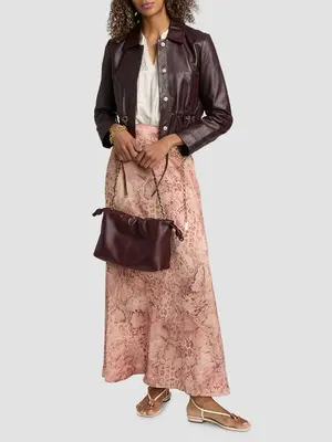 Ba&sh Manita Leather Crop Jacket