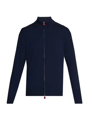 Kiton Wool Full-zip Jacket