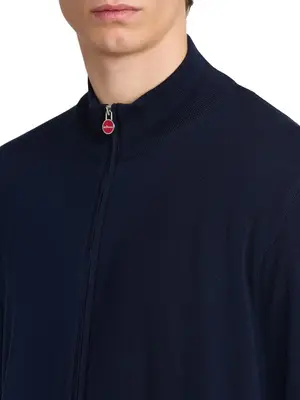 Kiton Wool Full-zip Jacket
