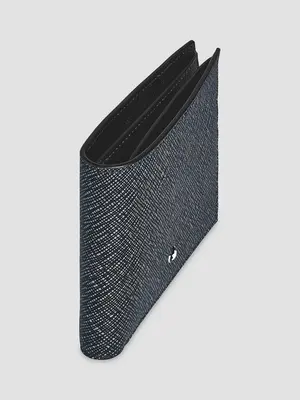 Montblanc Sartorial Two-tone Embossed-leather Bifold Wallet