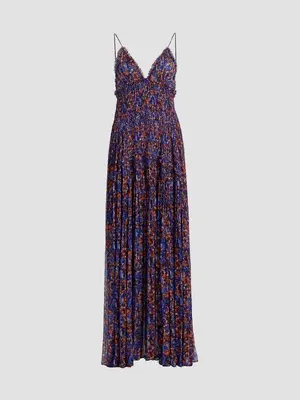 Ulla Johnson Atrani Printed Silk Gown