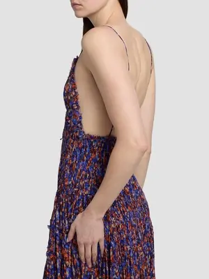 Ulla Johnson Atrani Printed Silk Gown