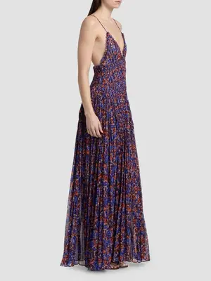 Ulla Johnson Atrani Printed Silk Gown