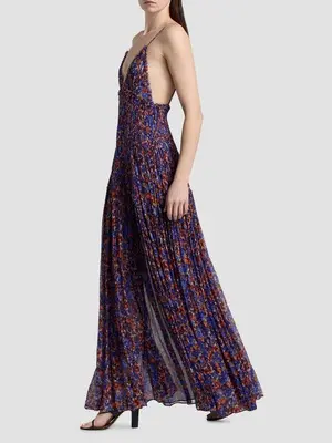 Ulla Johnson Atrani Printed Silk Gown