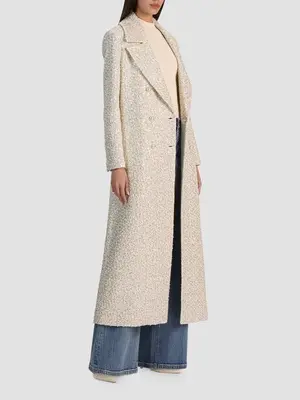 Alice + Olivia Nicholas Embellished Double-breasted Coat
