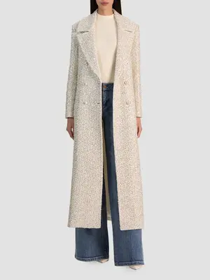Alice + Olivia Nicholas Embellished Double-breasted Coat