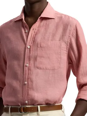 Ralph Lauren Purple Label Linen Chambray Shirt