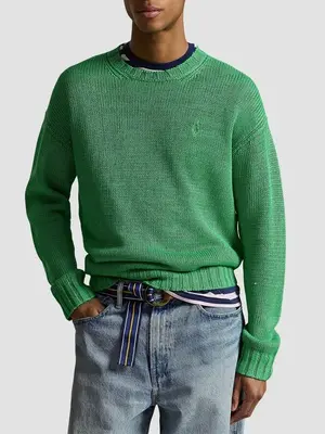 Polo Ralph Lauren Linen Crewneck Sweater