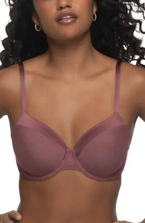 Felina Lustre Underwire Contour Bra - Nocturne