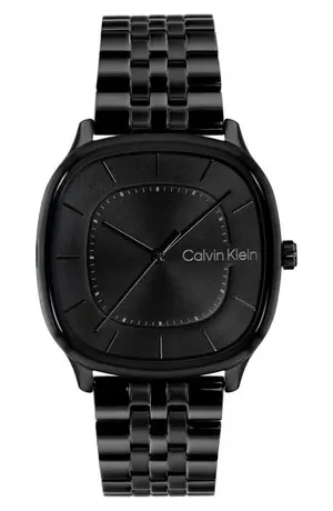 Calvin Klein Shape Square Bracelet Watch Black