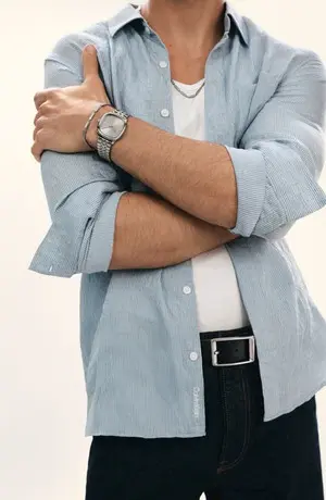 Calvin Klein Shape Square Bracelet Watch - Grey