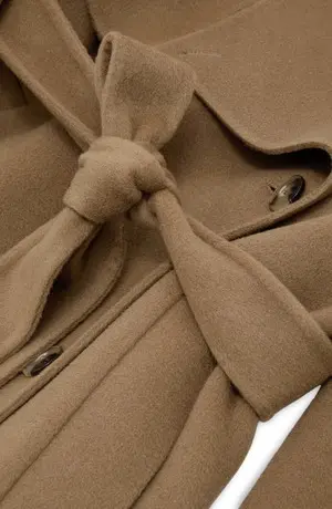 REISS Arlo Double Breasted Wool Blend Coat