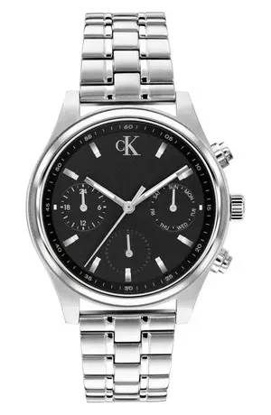 Calvin Klein Modern Vintage Quartz Bracelet Watch - Black