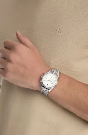 Calvin Klein Modern Vintage Quartz Bracelet Watch - Eggshell