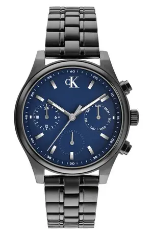 Calvin Klein Modern Vintage Quartz Bracelet Watch - Navy