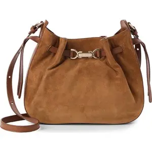 Brahmin Marge Leather Crossbody Bag - Tan