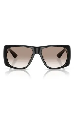 Oliver Spencer X Khaite 58mm Gradient Square Sunglasses - Black