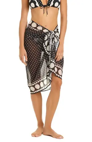 BLEU BY ROD BEATTIE Pareo Cover-up - Black