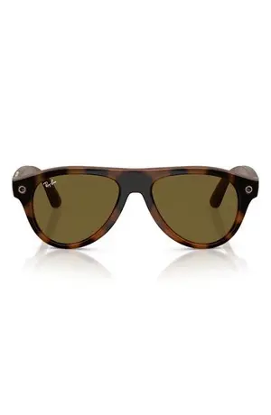 Ray-ban Meta Gen 3 Aviator 54mm Sunglasses - Havana/b15
