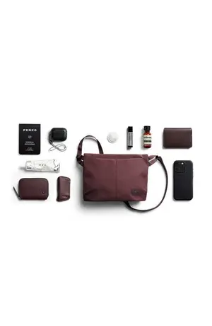 Bellroy Laneway Sacoche Crossbody Bag - Fig