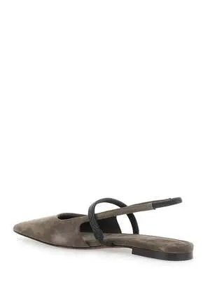 Brunello Cucinelli Sca Scarpe Ballet Flats