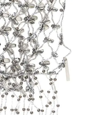 Dries Van Noten Necklace Scarf 'necklace Scarf' With Metallic Design In Fabric