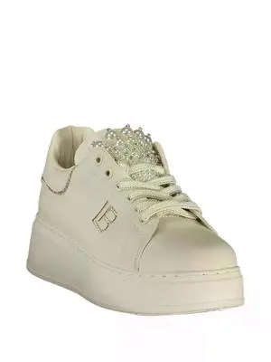 LAURA BIAGIOTTI Faux-pearl Embellished Sneakers