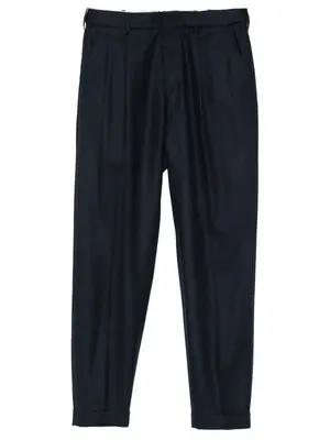 CELLAR DOOR Cambridge Wool Trousers - Blue